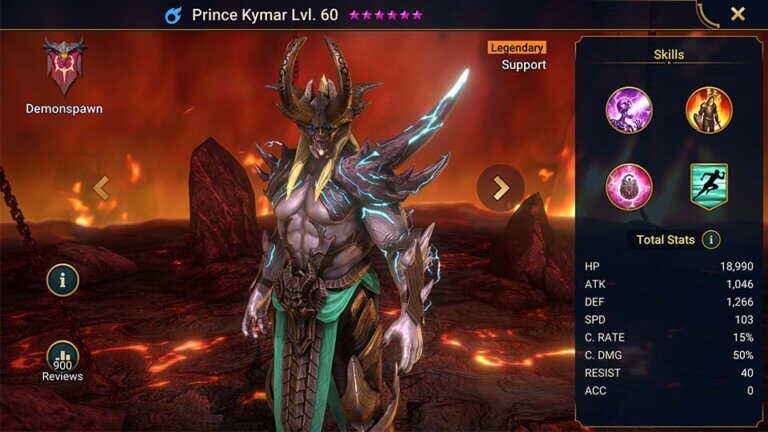 Prince Kymar Guide: Skills, Best Gears & Masteries | Champions