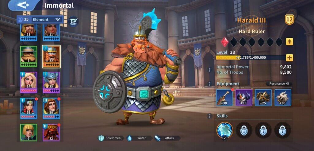 Harald III Guide | Infinity Kingdom Immortals